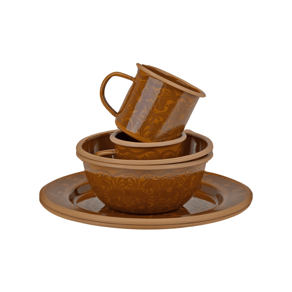 Camp Enamel Set - Toffee – Wandering Folk B2B